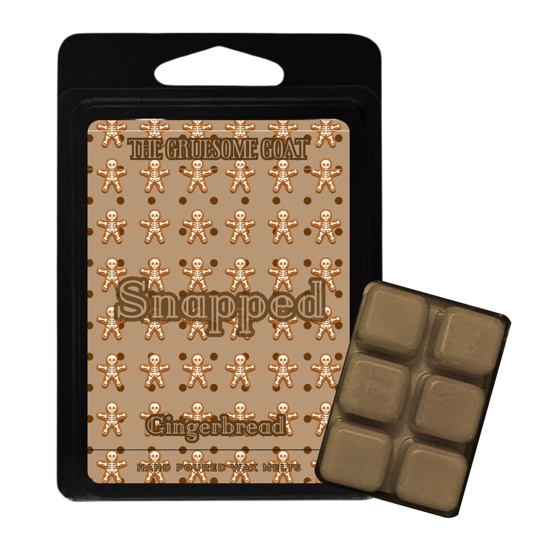 Gingerbread Wax Melts Food Theme Christmas Wax Melts Sweet Scents ...