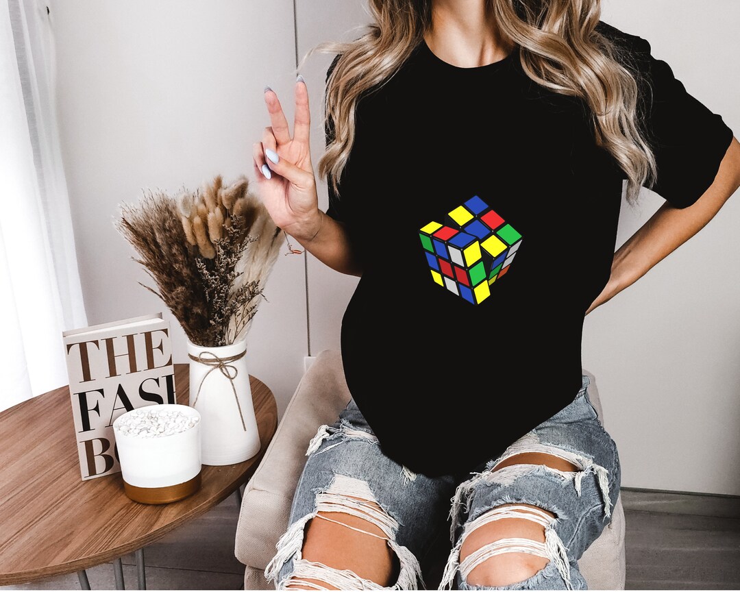 Rubiks Cube Shirt Rubiks Cube Rubik Shirt Funny Shirt Birthday Shirt ...