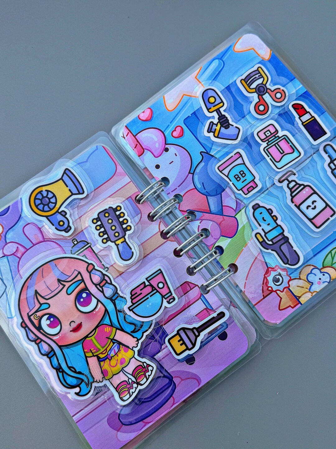 Doll Busy Book: Velcro Dress-up & Pretend Play - Etsy
