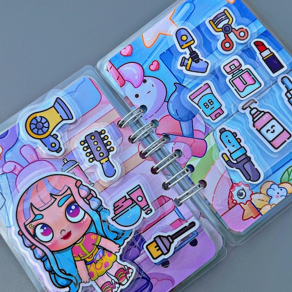 Printable Gacha Paper Dolls - Etsy