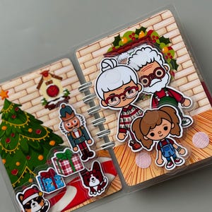 Interactive Christmas Busy Book Set – Perfect Holiday Gift With Santa ...