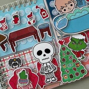 Christmas Busy Book Home Alone With Grinch Christmas Gifts for Kids ...