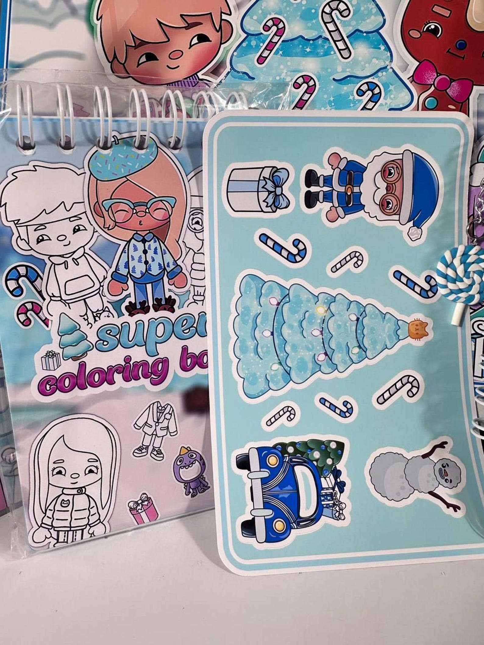 Winter Wonderland Busy Book Set: 3 Christmas Interactive Books - Etsy