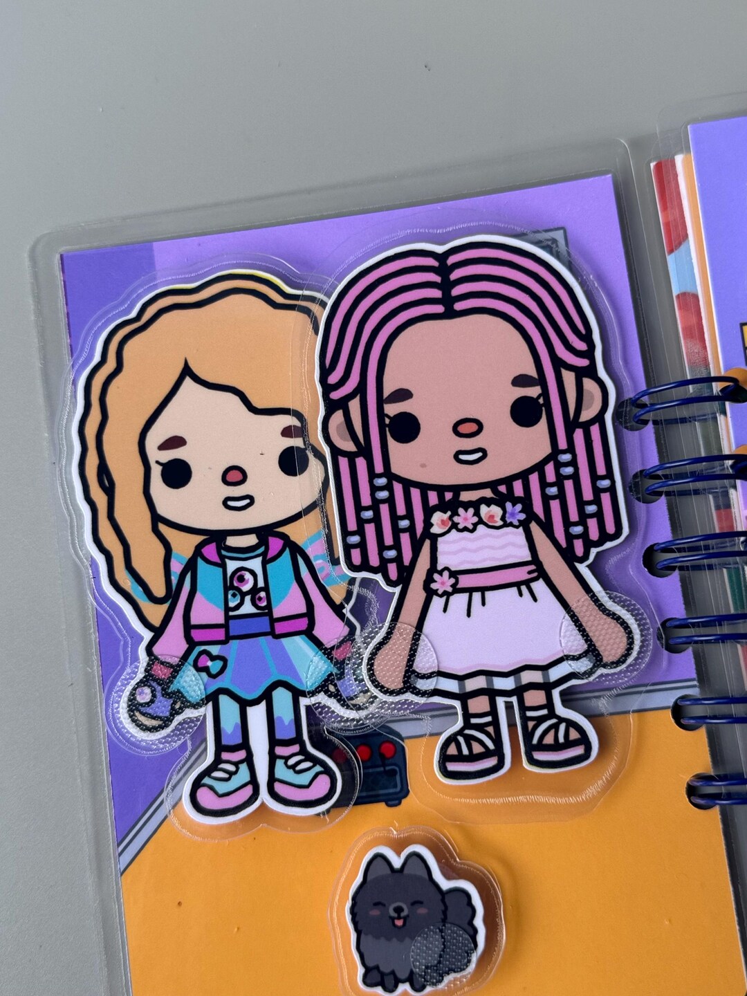 Personalized Toca Boca Busy Book: Montessori Educational Toy - Etsy