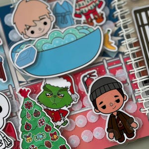 Christmas Busy Book Home Alone With Grinch Christmas Gifts for Kids ...
