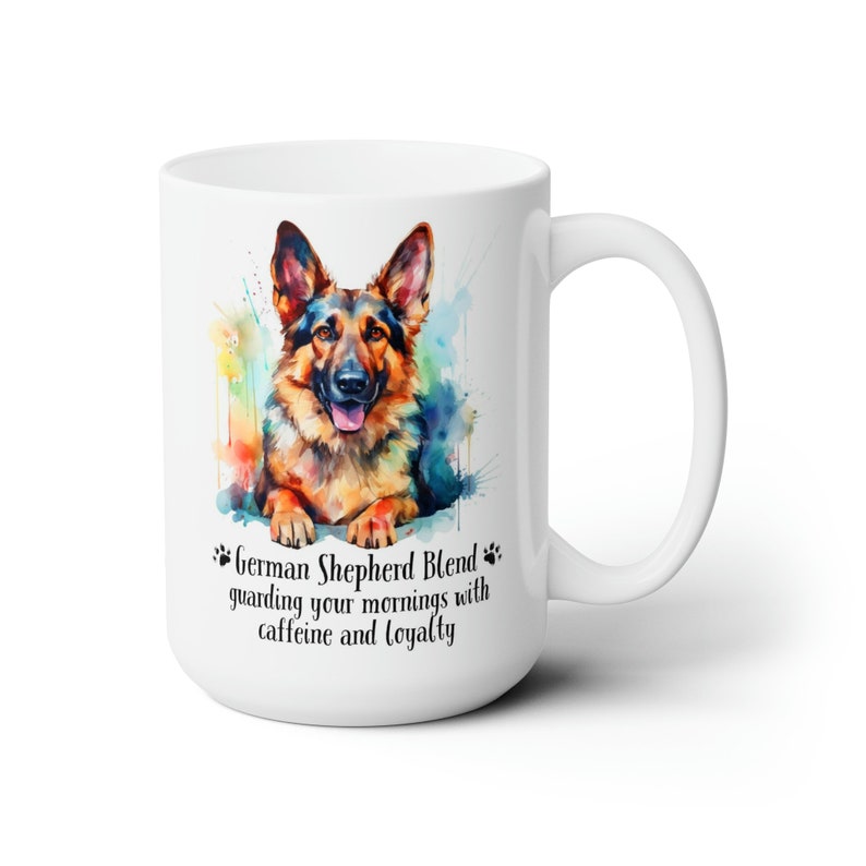 German Shepherd Coffee Mug, Cute German Shepherd Lover Gift, Dog Mom ...
