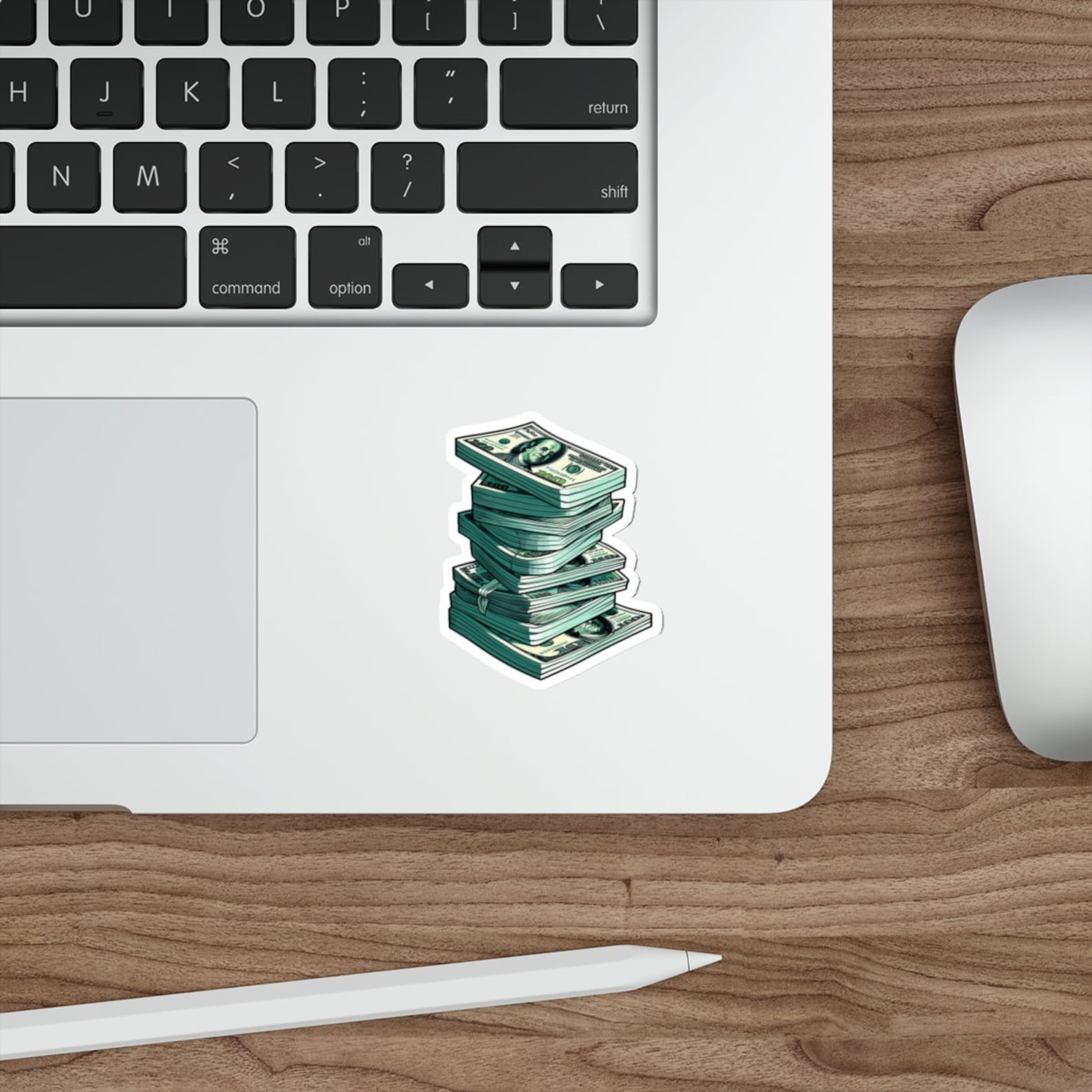 Stack of Money - Die Cut Sticker - Etsy