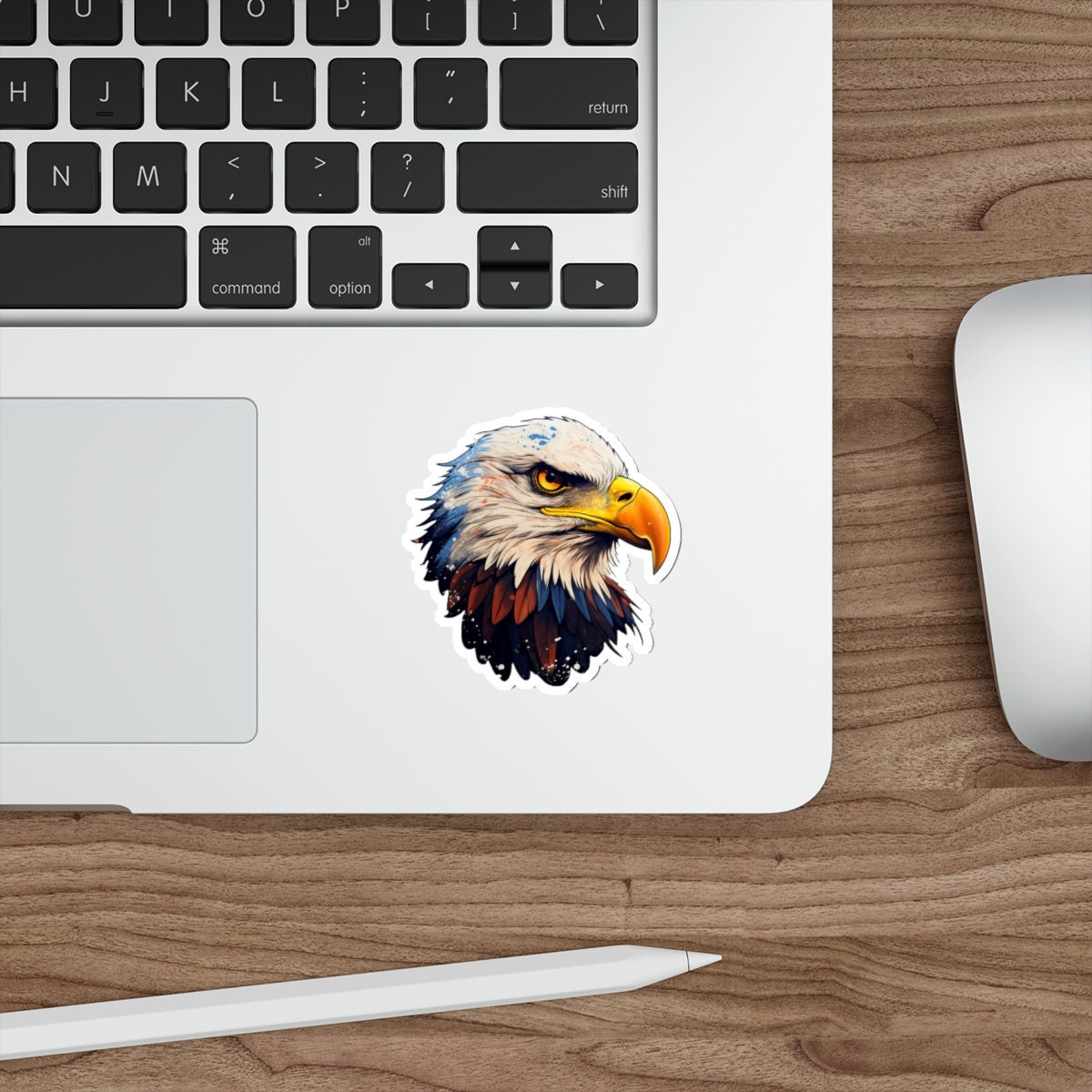 Die Cut Stickers: Badass Bald Eagle Sticker - Etsy