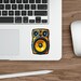 Die Cut Stickers: Loud Yellow Speaker Sticker - Etsy