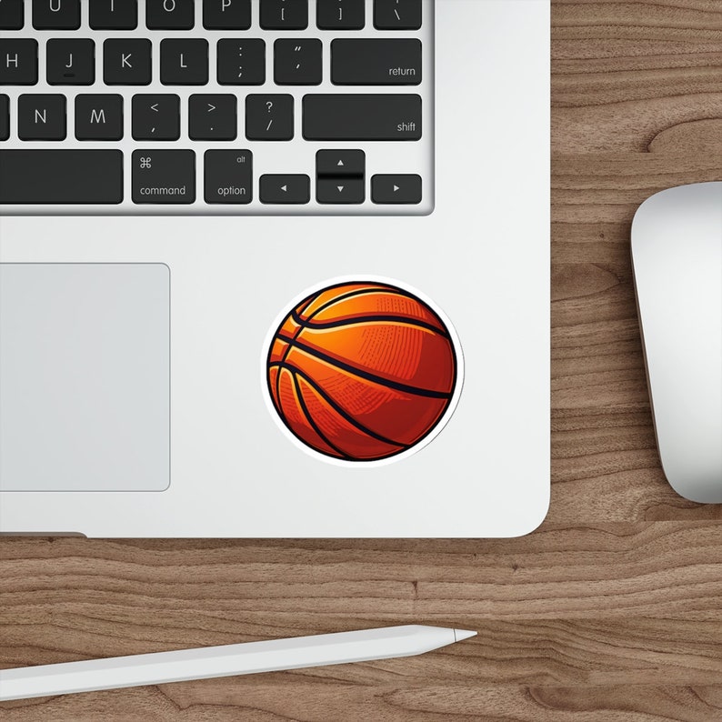 Basketball Die Cut Sticker - Etsy