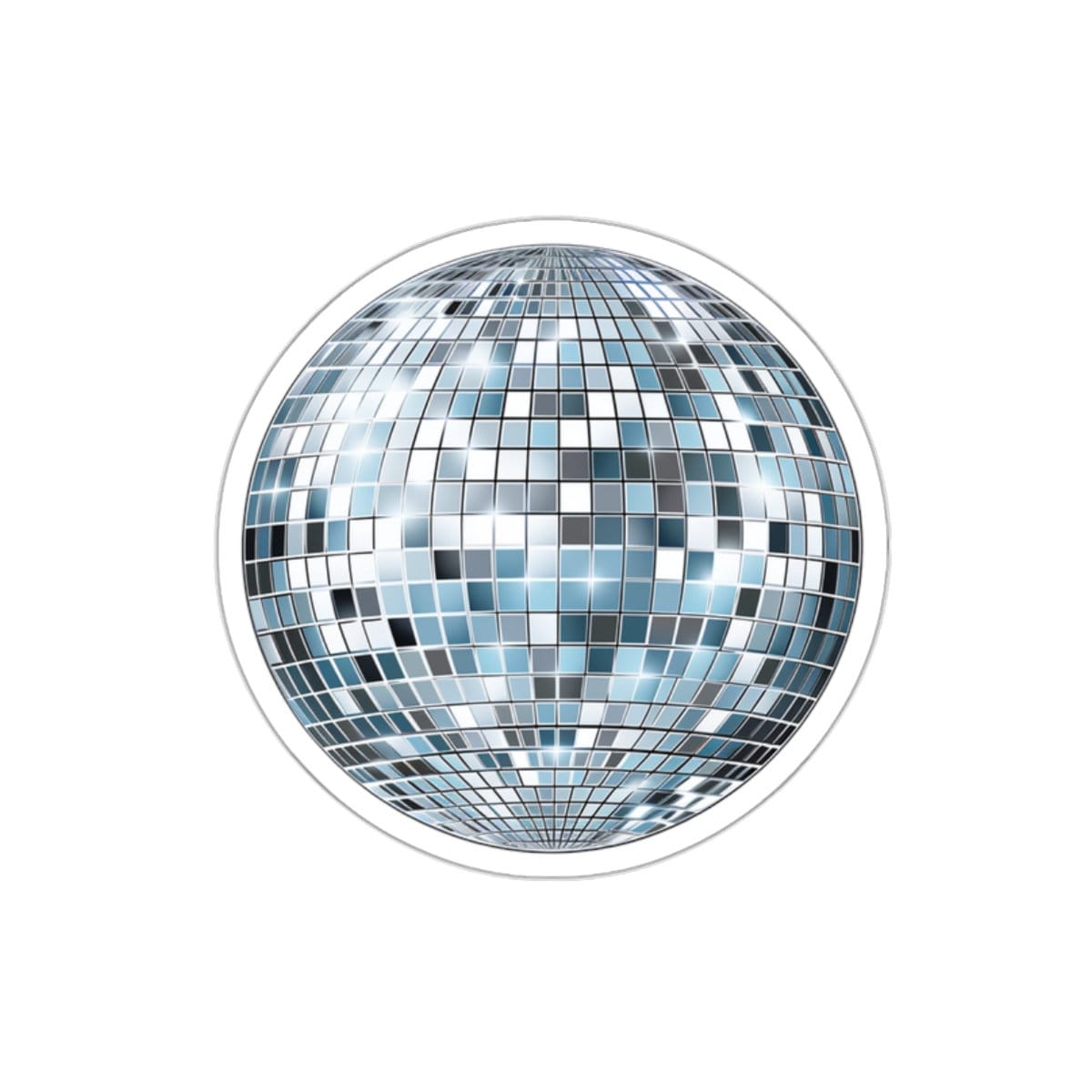 Classic Disco Ball - Die Cut Sticker - Etsy