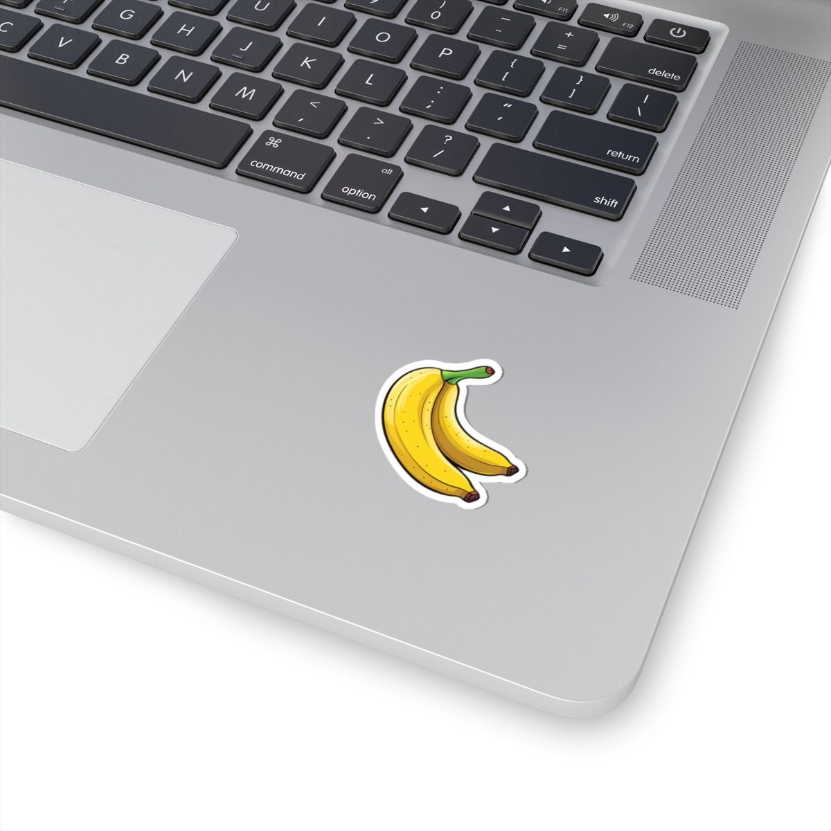Kiss-cut Sticker: Two Perfectly Ripe Organic Bananas Sticker - Etsy