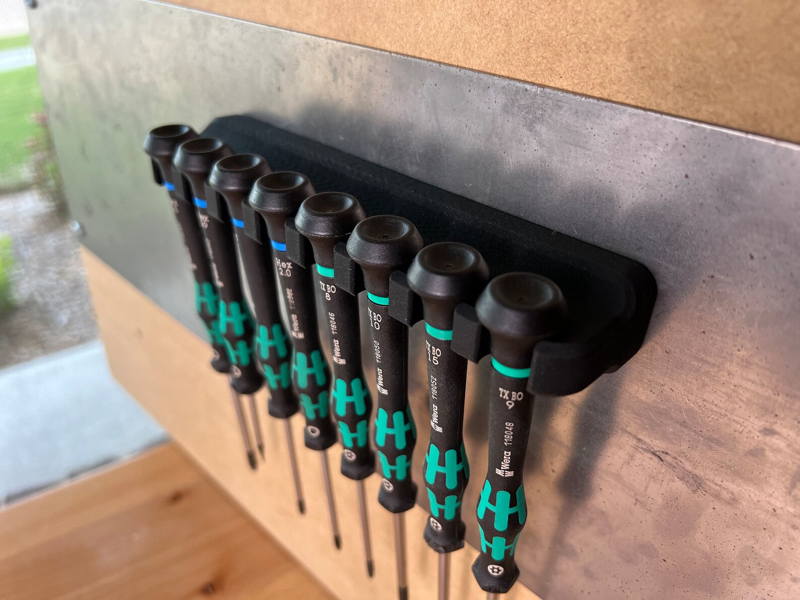 8-slot Magnetic “hanging” Wall Rack for WERA Precision Screwdrivers - Etsy