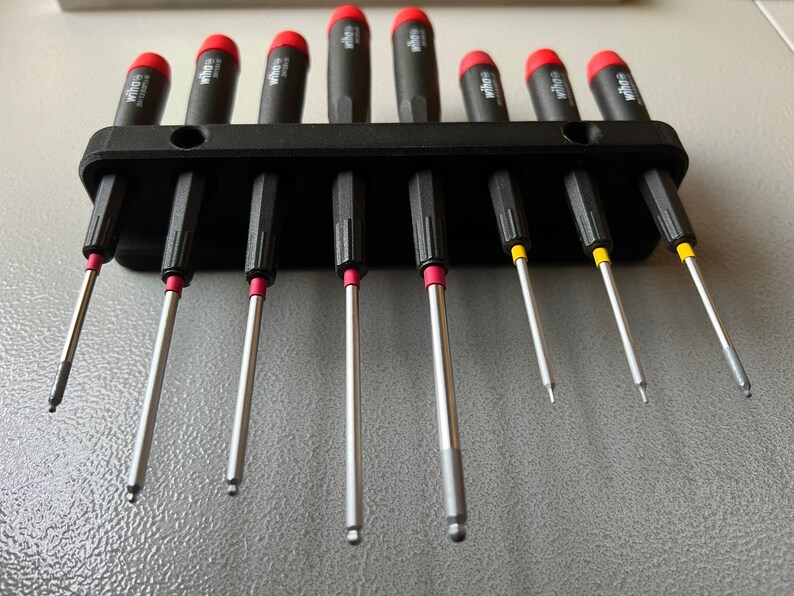 8-slot Wall Mounted Magnetic Rack for WIHA Precision Screwdrivers - Etsy