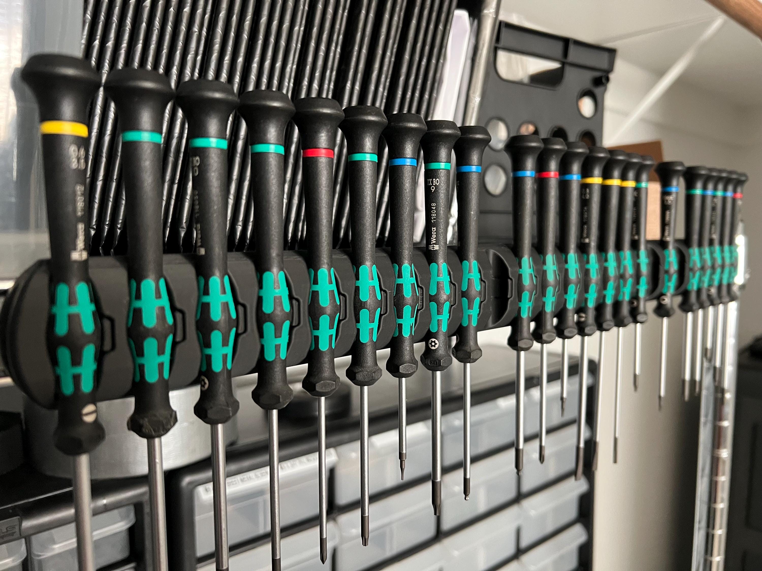 25-slot Magnetic “snap-fit” Bracket for WERA Precision Screwdrivers - Etsy