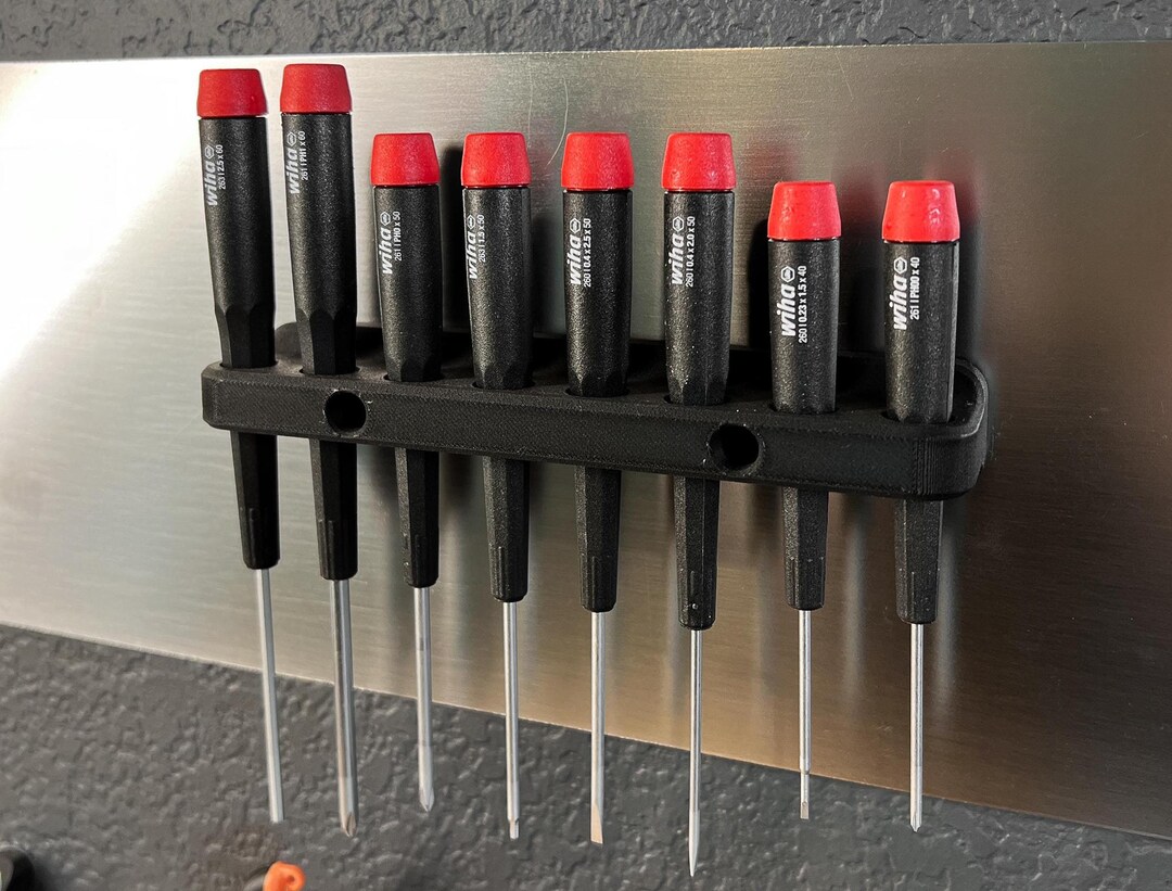 8-slot Wall Mounted Magnetic Rack for WIHA Precision Screwdrivers - Etsy