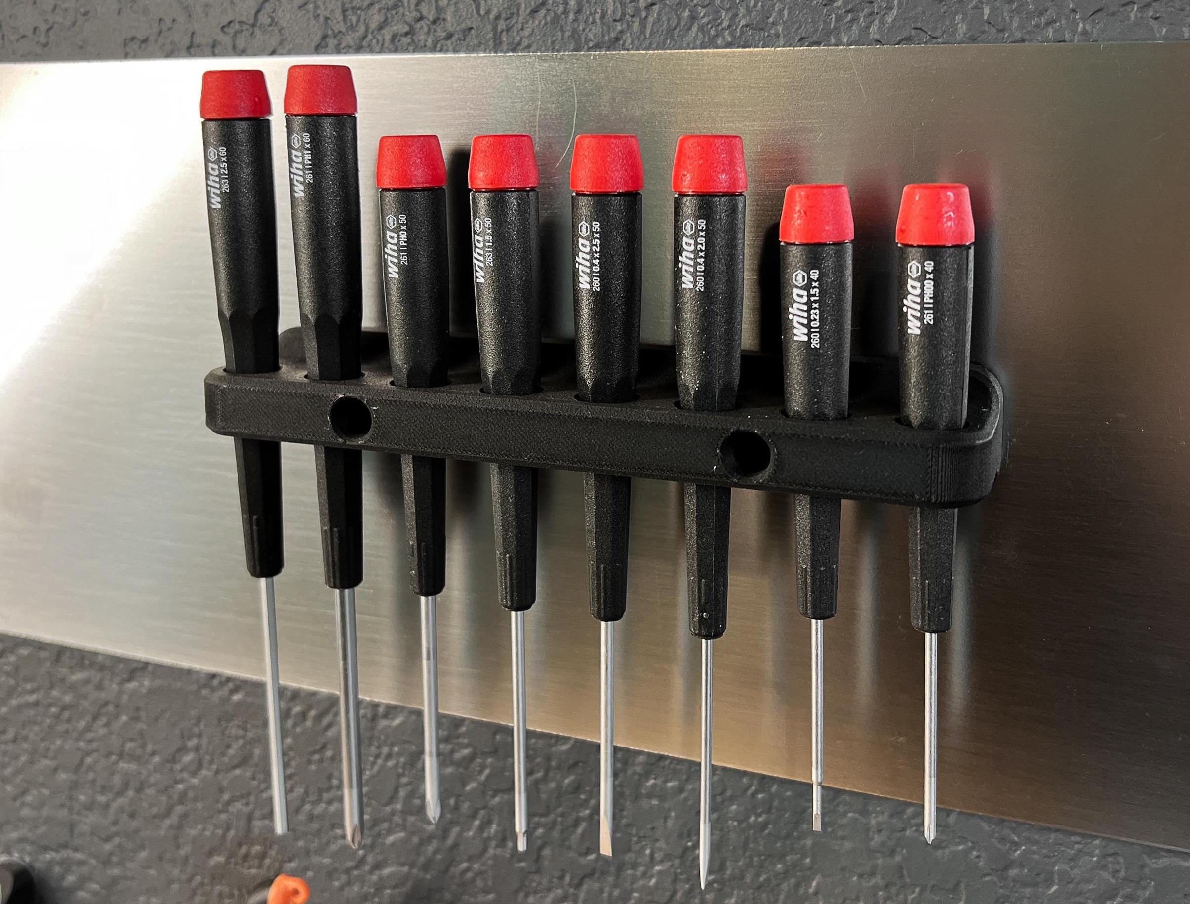 8-slot Wall Mounted Magnetic Rack for WIHA Precision Screwdrivers - Etsy