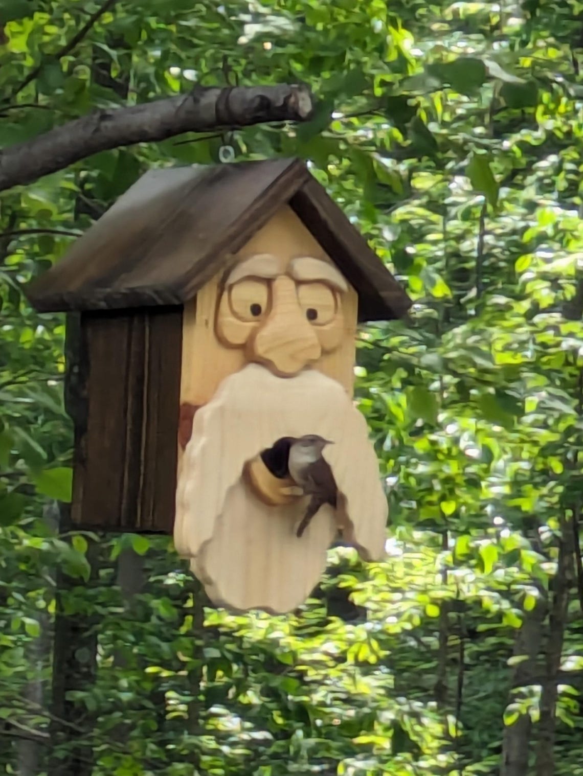 Old Man Birdhouse - Etsy