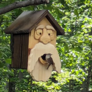 Old Man Birdhouse - Etsy