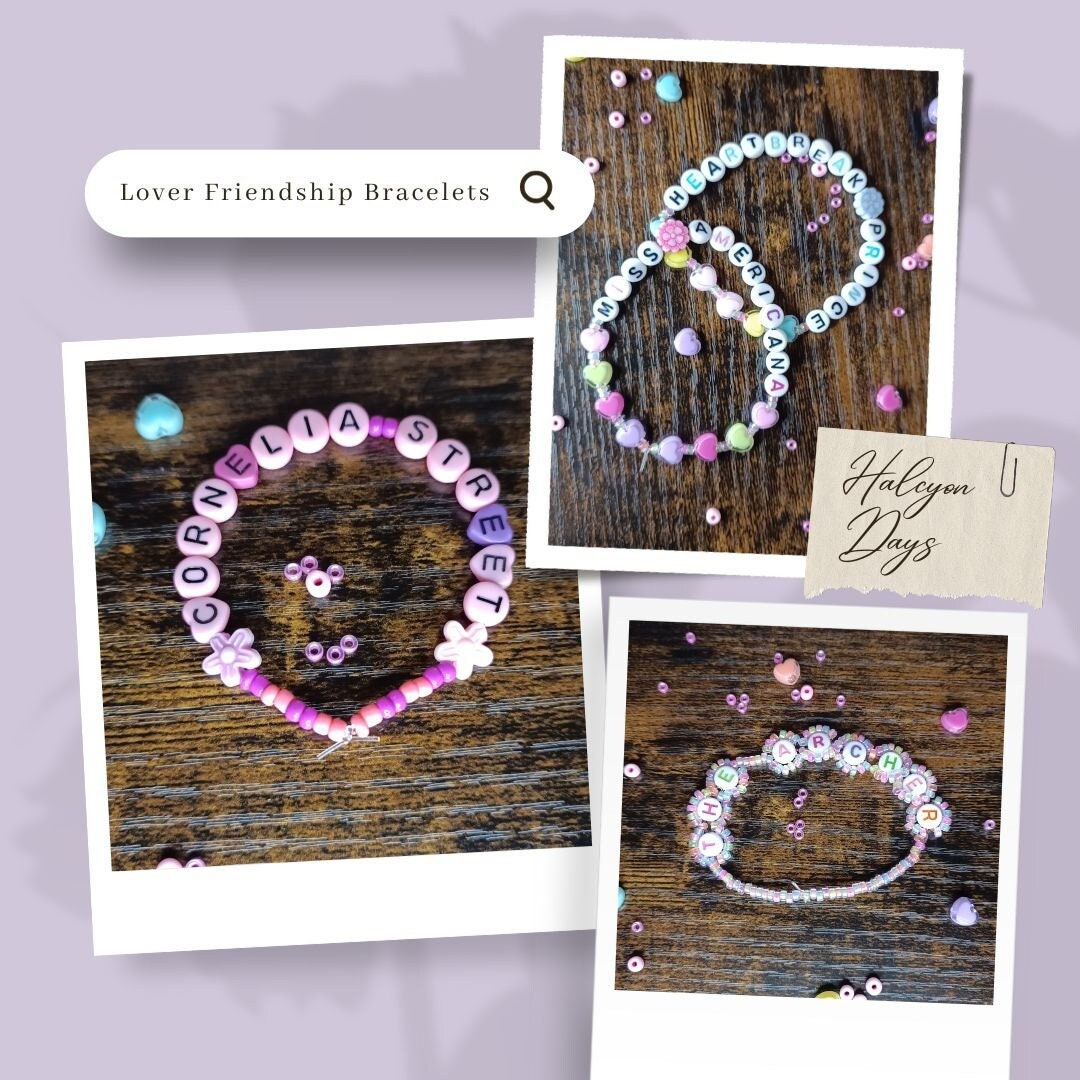 Lover Eras Tour Friendship Bracelets Random Selection - Etsy