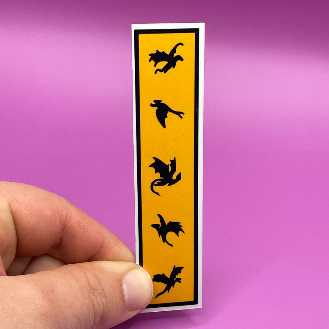 Fourth Wing Sprayed Edges Sticker - Etsy