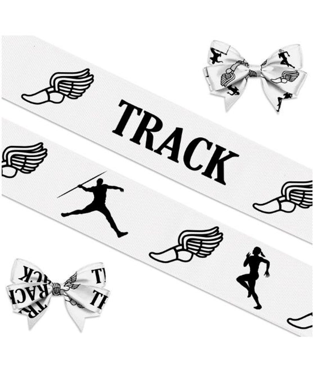 White Prize Grosgrain Ribbons Sport Ribbons Wrapping Craft Ribbons for ...