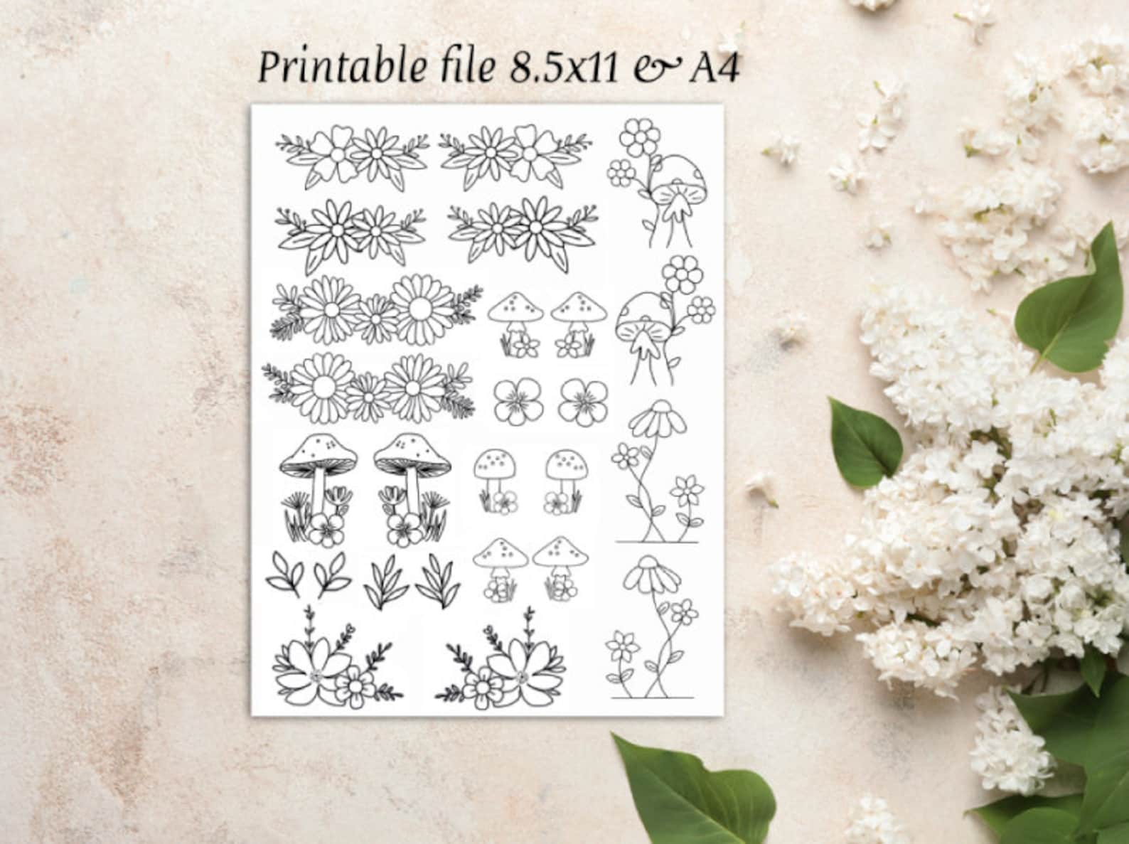 Embroidery Pdf Pattern Dissolve Hand Embroidery Print and Stitch Simple ...