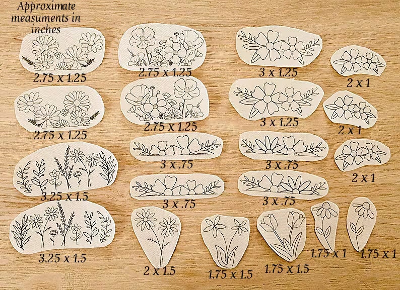 Embroidery Pdf Pattern Dissolve Hand Embroidery Print and Stitch Easy ...