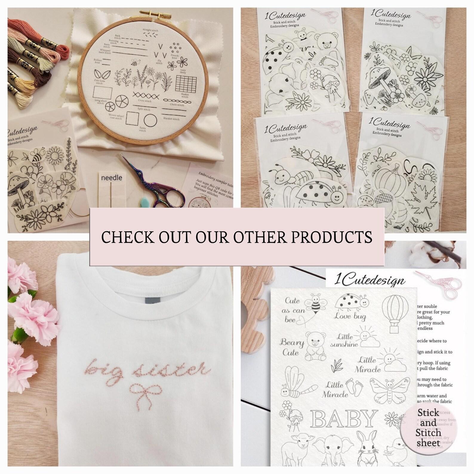 Christian Embroidery Pattern Dissolve Pattern Hand Embroidery Stick and ...