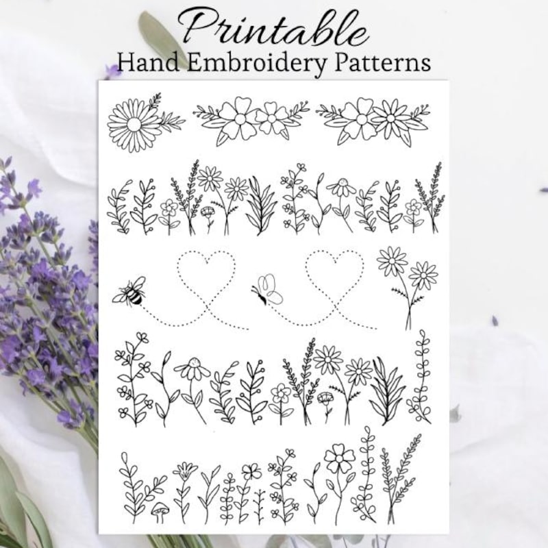 Dissolvable Stitch Patterns - Etsy