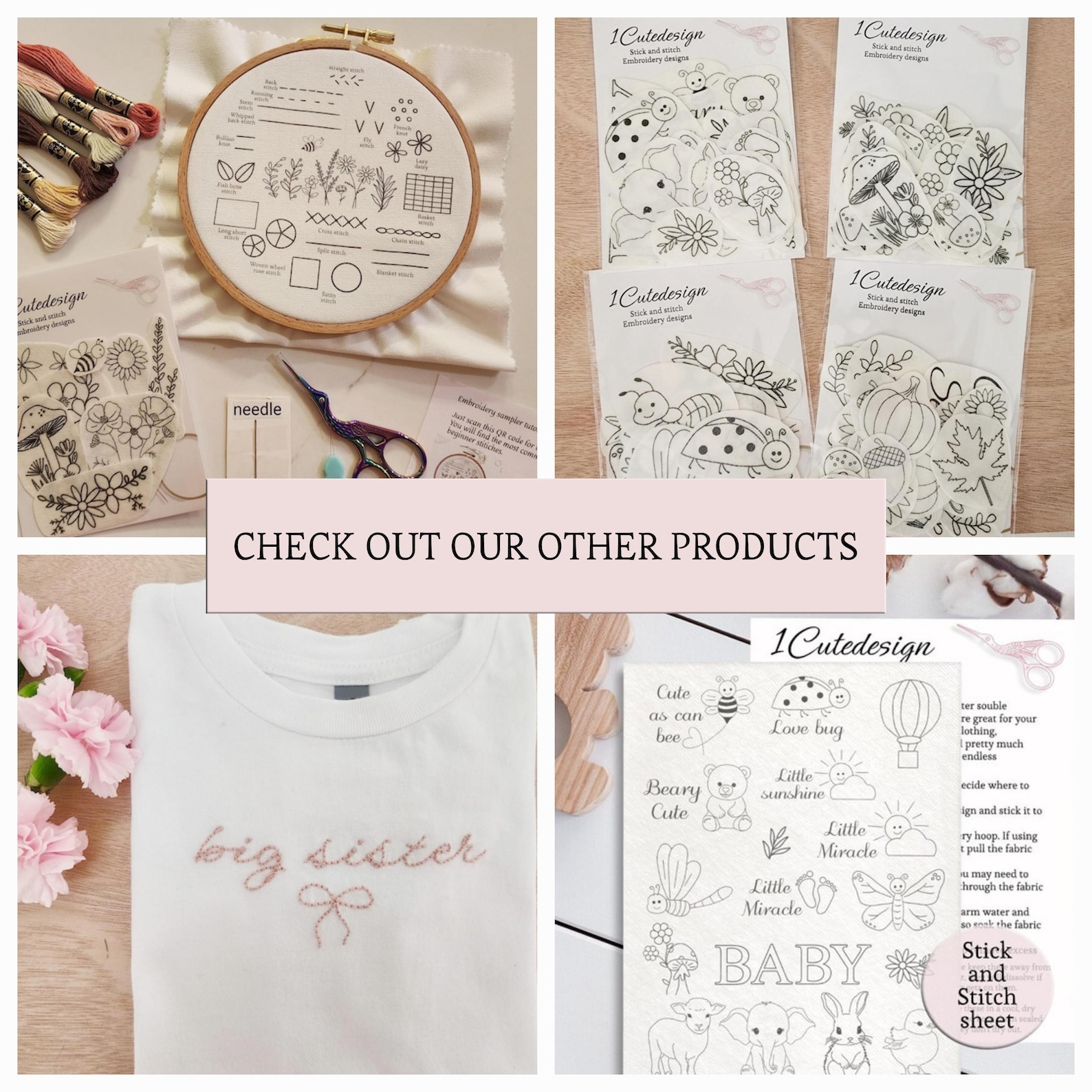 PDF Beginner Embroidery Sampler Hand Embroidery Print and Stitch ...