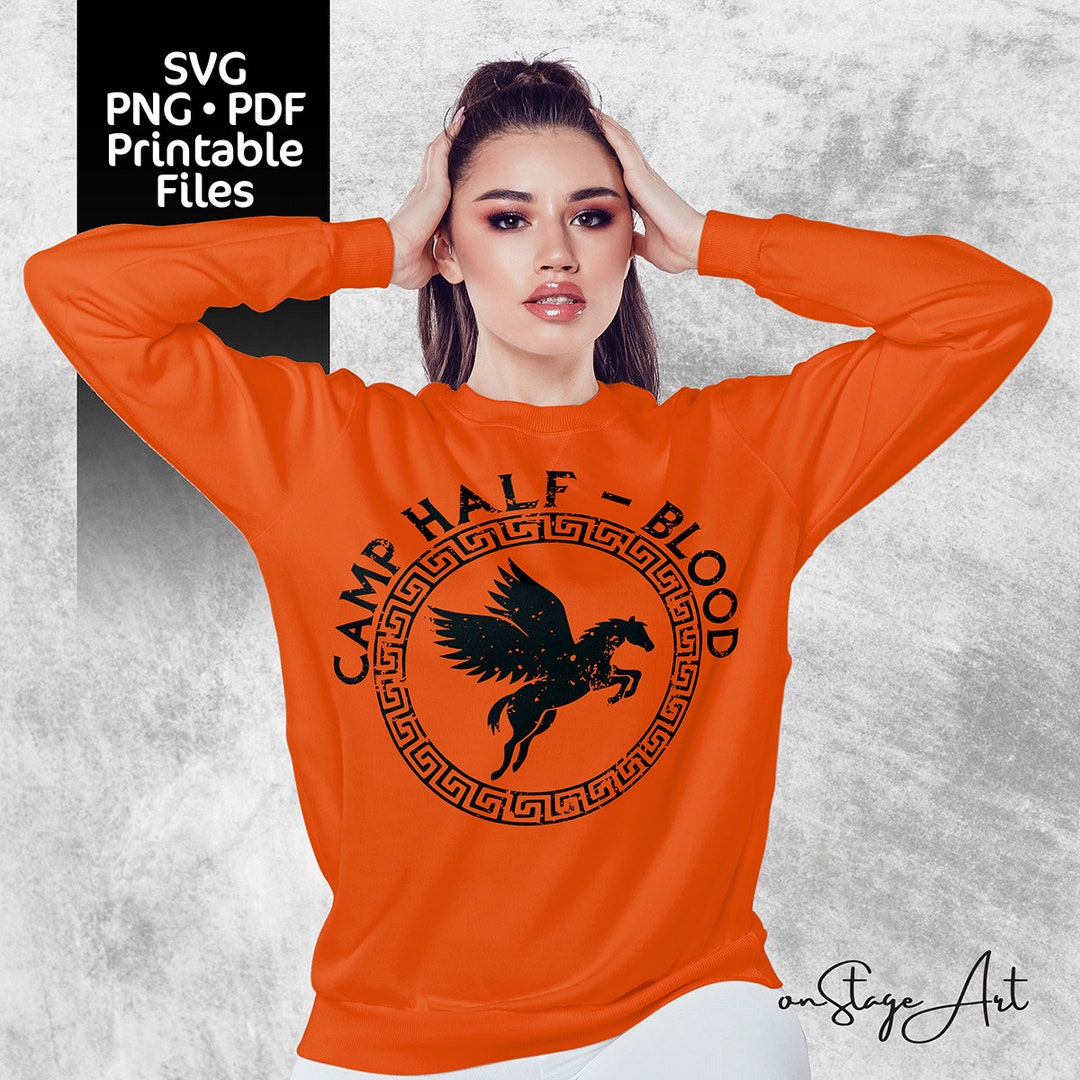 Camp Half Blood SVG PNG Files, Camp Half Blood Digital Download, Percy ...