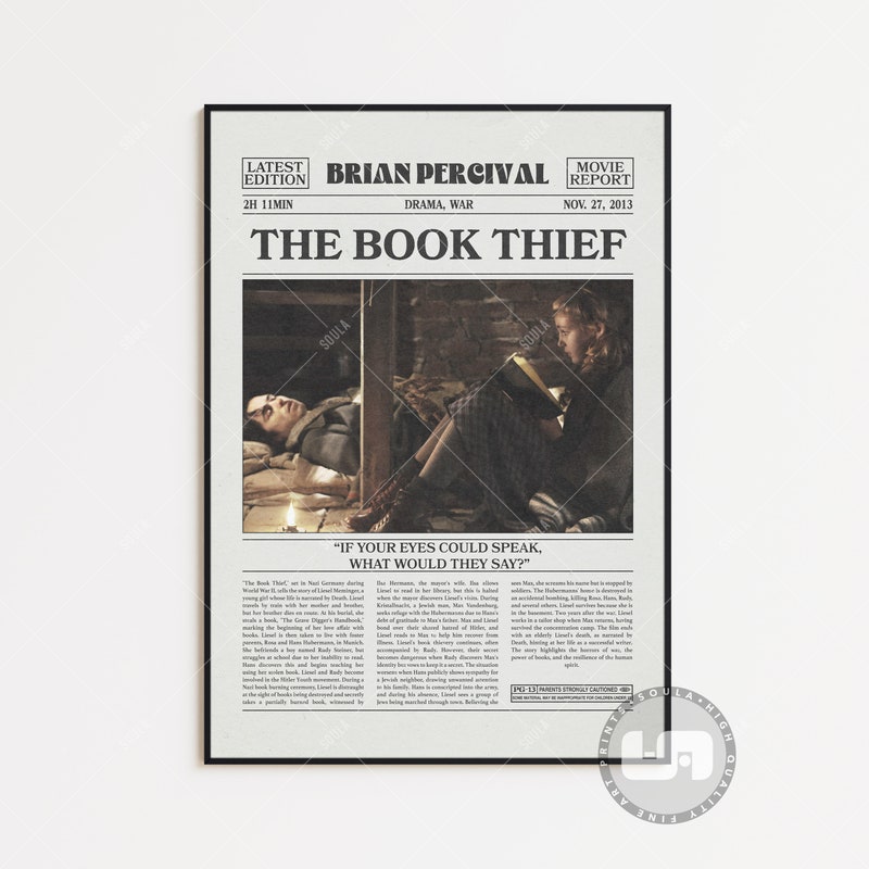The Book Thief - Etsy