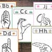 ASL ABC Flashcards (4” X 6”) Digital Download - Etsy