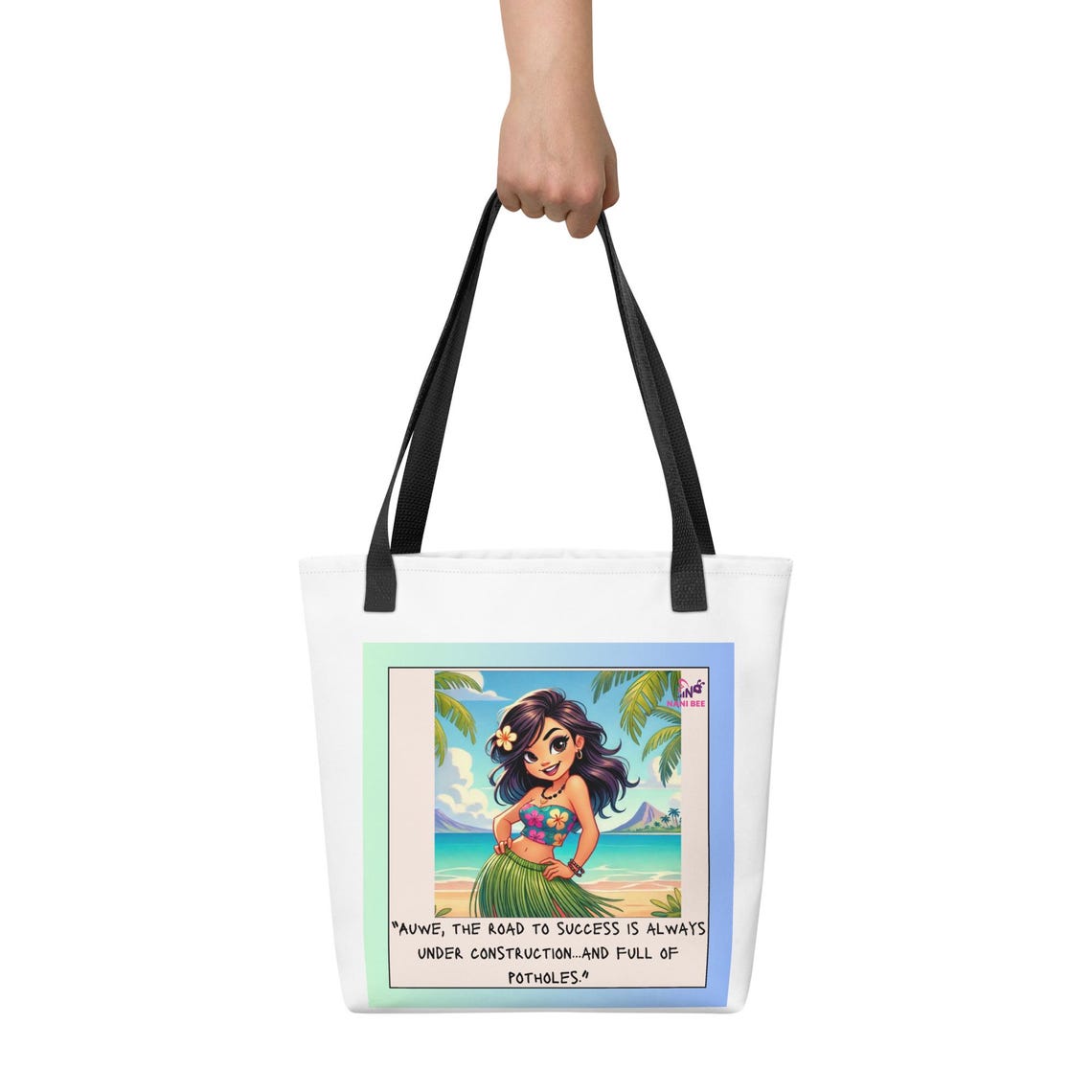 Hawaiian Auwe Road to Success Tote Bag - Etsy