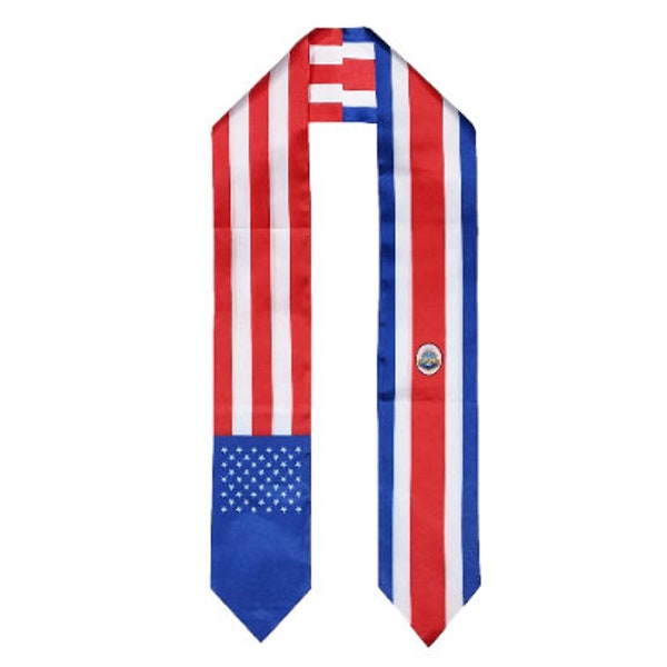 Graduation Stole Costa Rica - Etsy