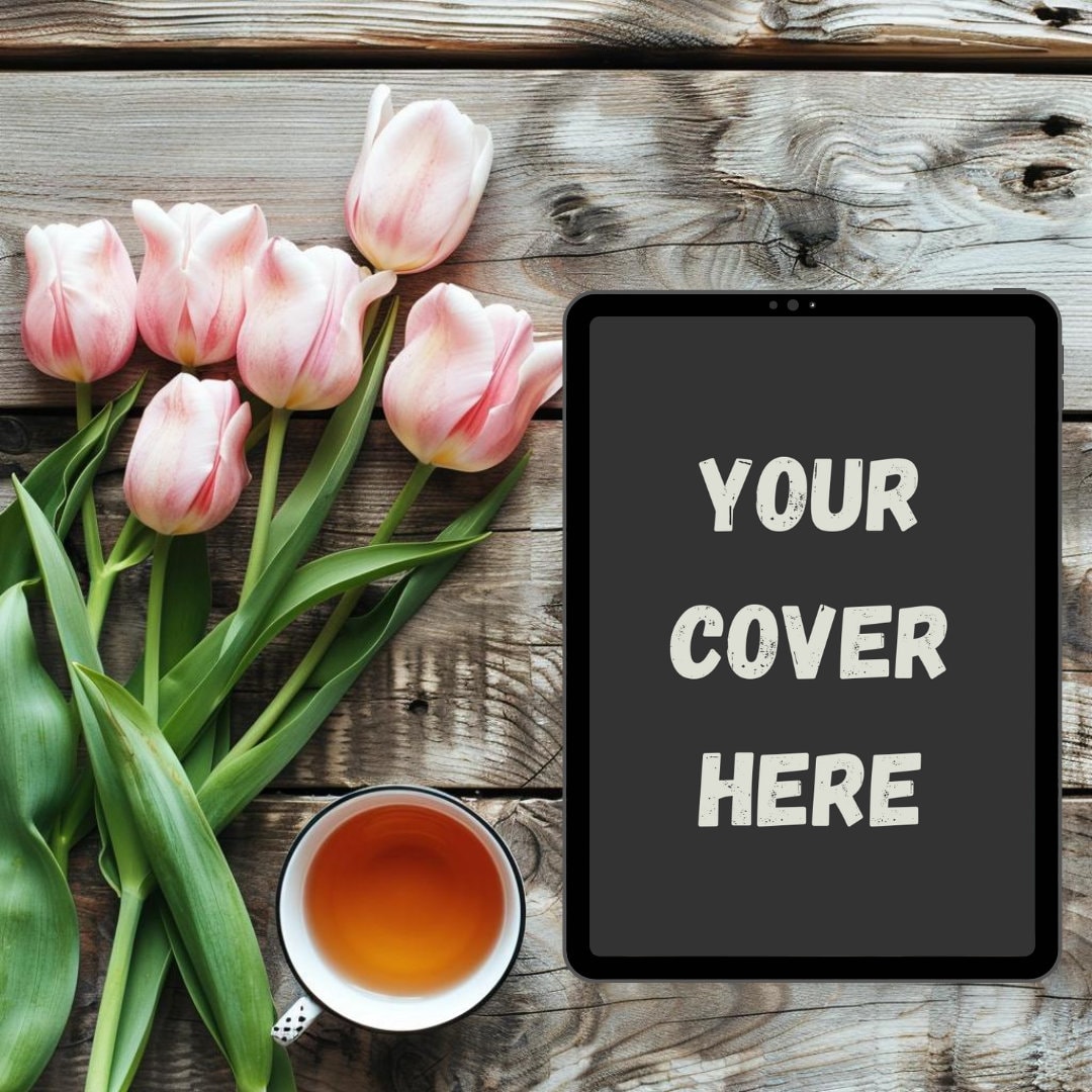 Spring iPad Mockup, Romance Ebook Mockup, Book Cover Mockup ...