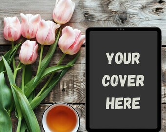 Floral Ebook Mockup, Book Cover Mockup, Bookstagram Preset, Bookstagram ...