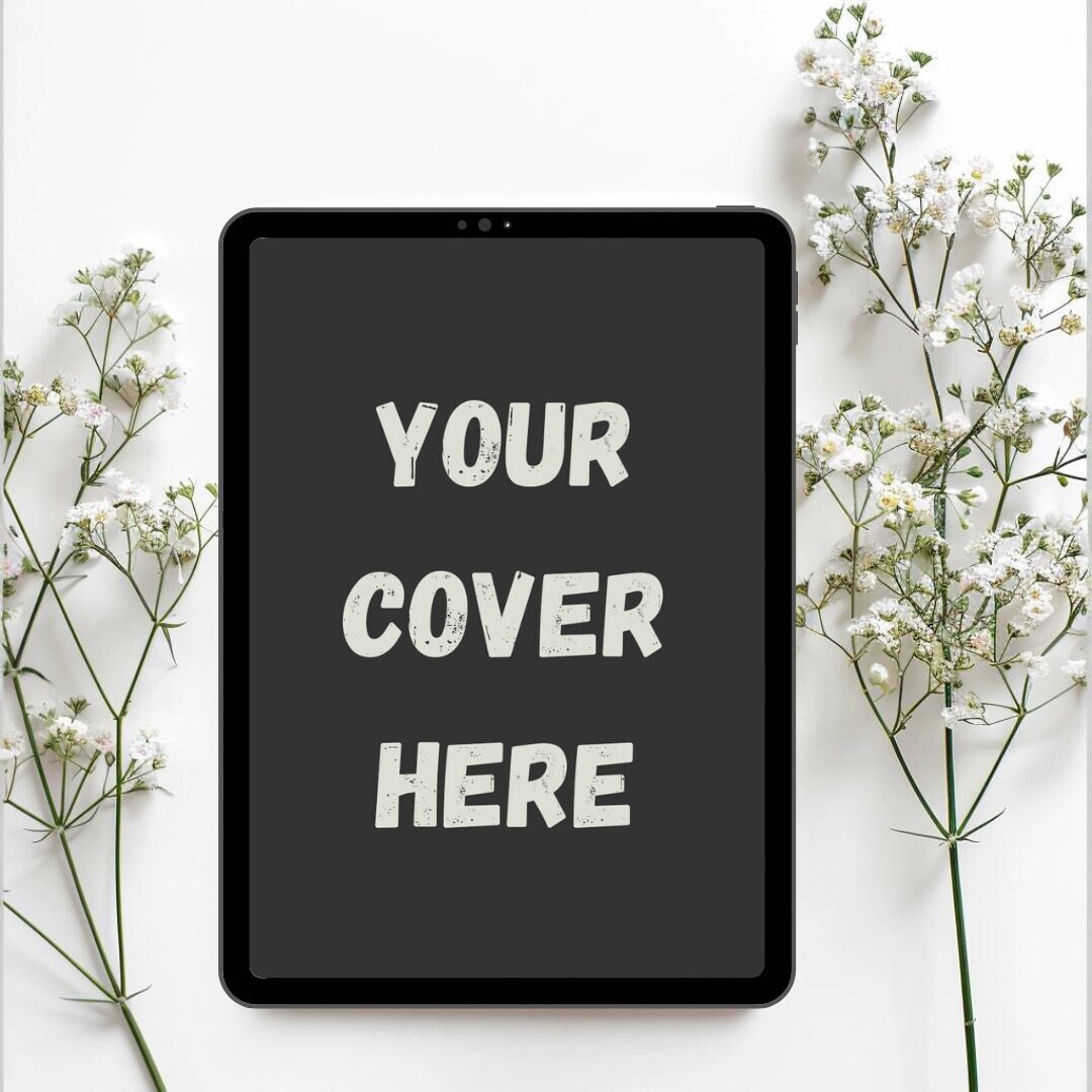 Minimalist Ebook Mockup, Book Cover Mockup, Bookstagram Preset ...