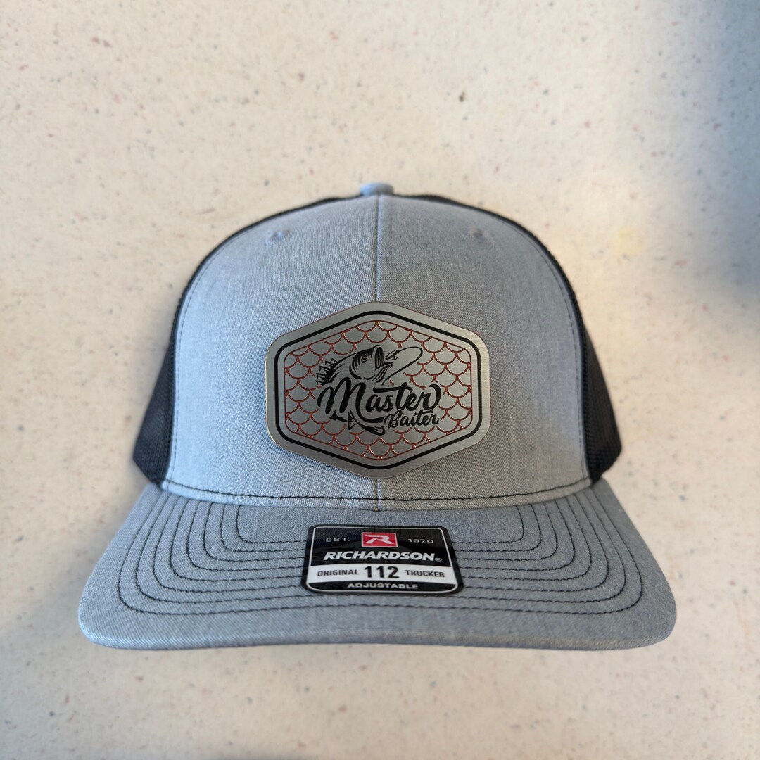 Master Baiter Hat With a Tri-color Acrylic Patch - Funny - Fish ...