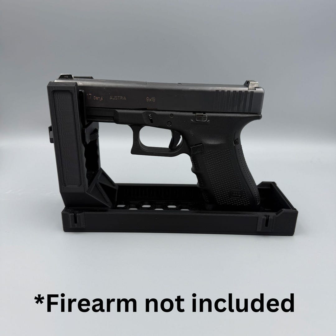 3D Printed "mod Rack" - Pistol Stand - Adjustable - Universal - Gift ...