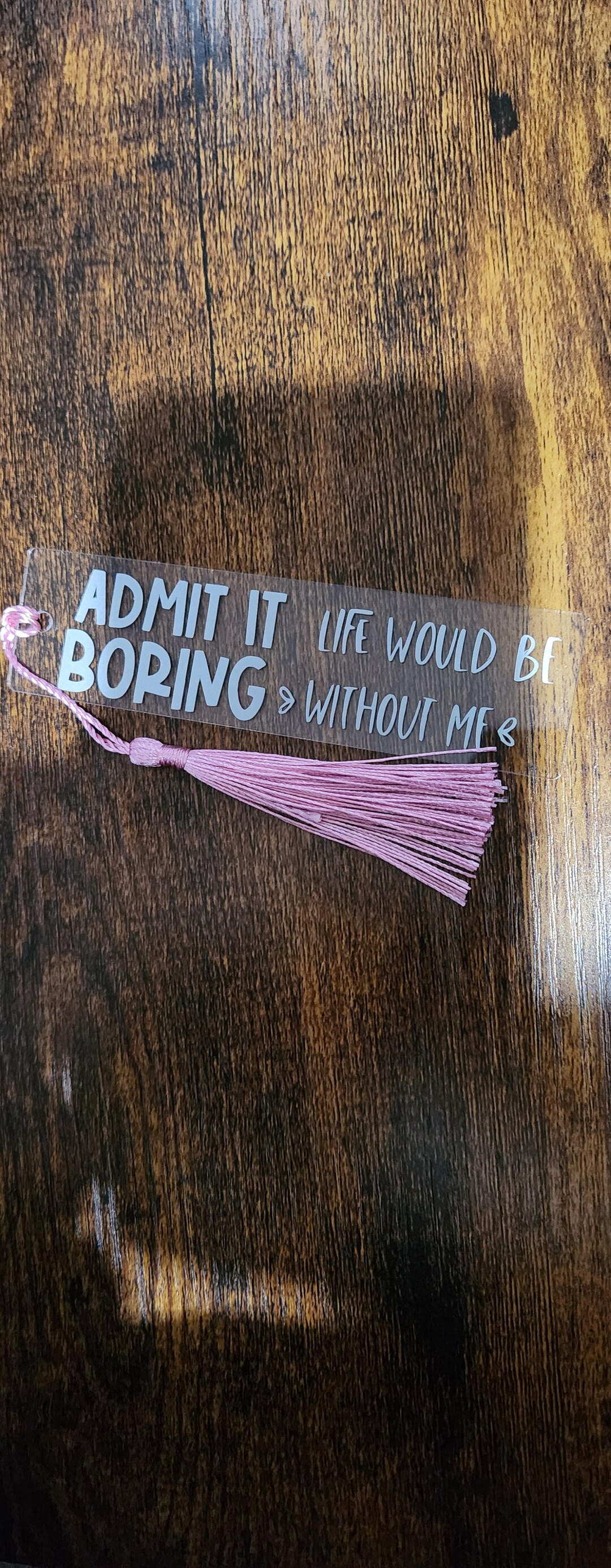 Life Would Be Boring Bookmark - Etsy UK