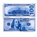 Blue 100 Dollar Bill Party Games Supplies | Play Prop Money ...