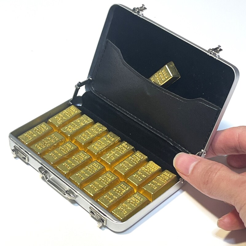 Miniature Gold Bar - Etsy