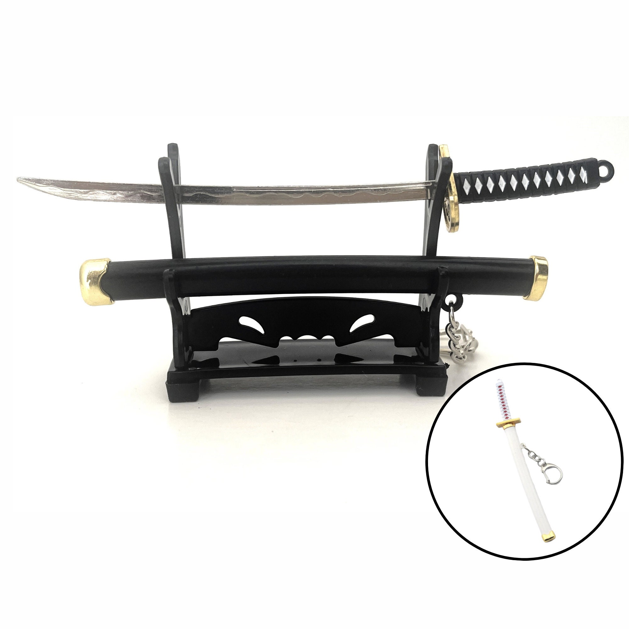 Miniatures Craft Supplies | 1/6 Scale Miniature Scenes | Mini Katana ...