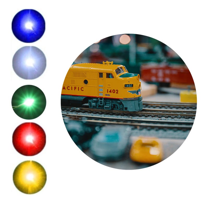 10pcs 0603 Smd Wired Micro Led SMD Light | White Blue Red Green | Micro ...