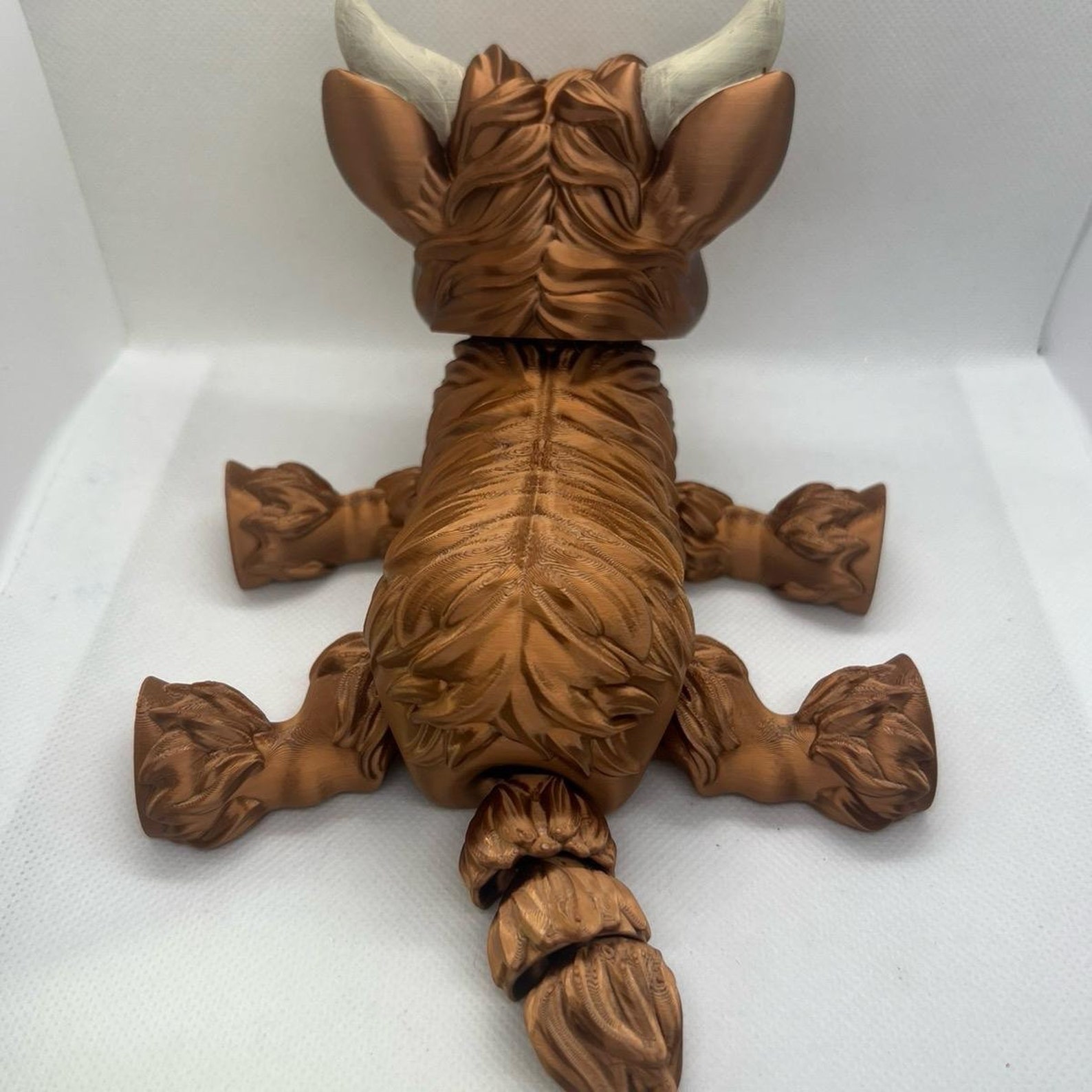 Articulated Highland Cow, 3D Printed, Flexi, Cute Animals, Animal ...