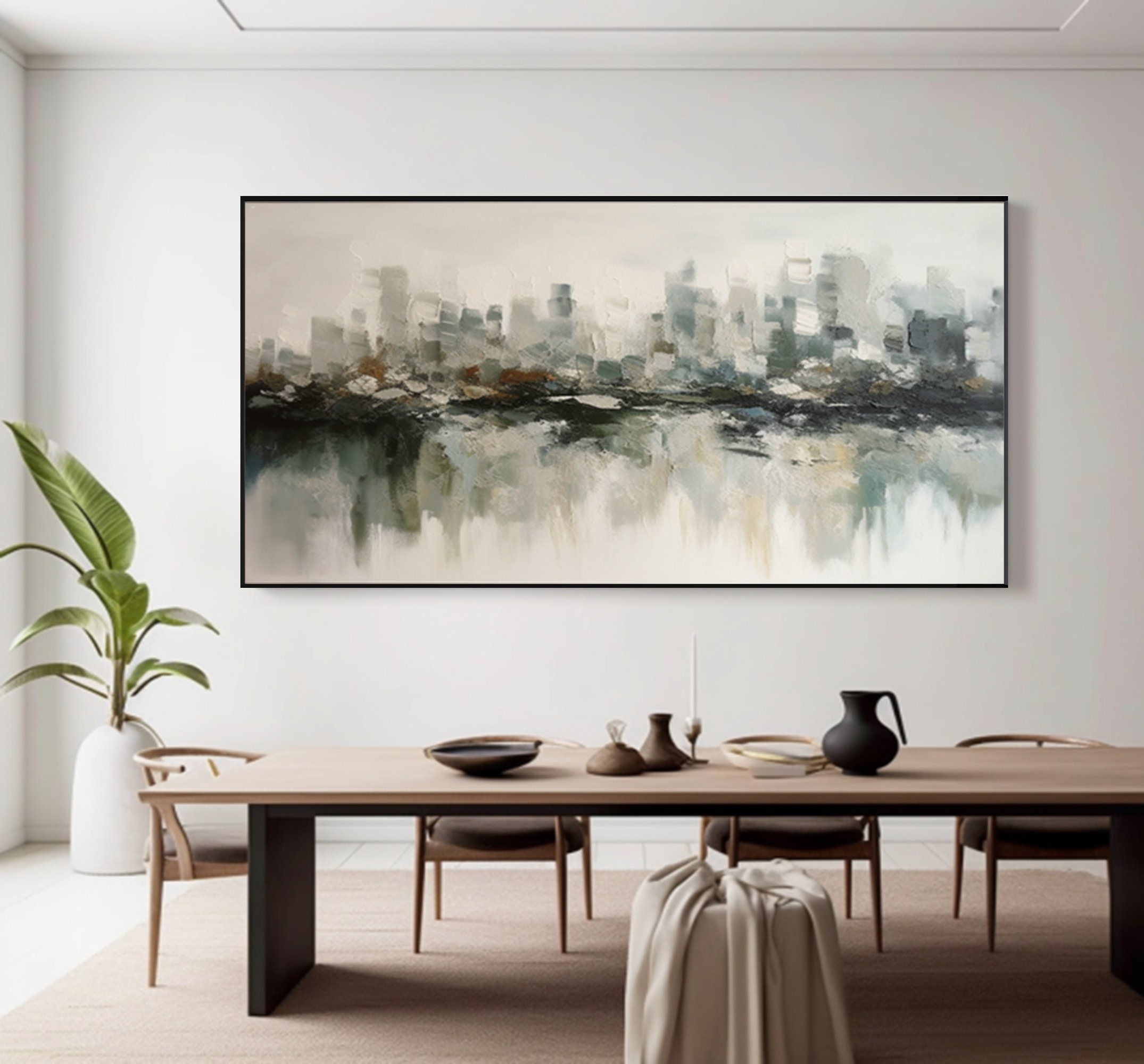 Large Wall Decor Oil Painting Customize Oil Painting Abstract Texture ...