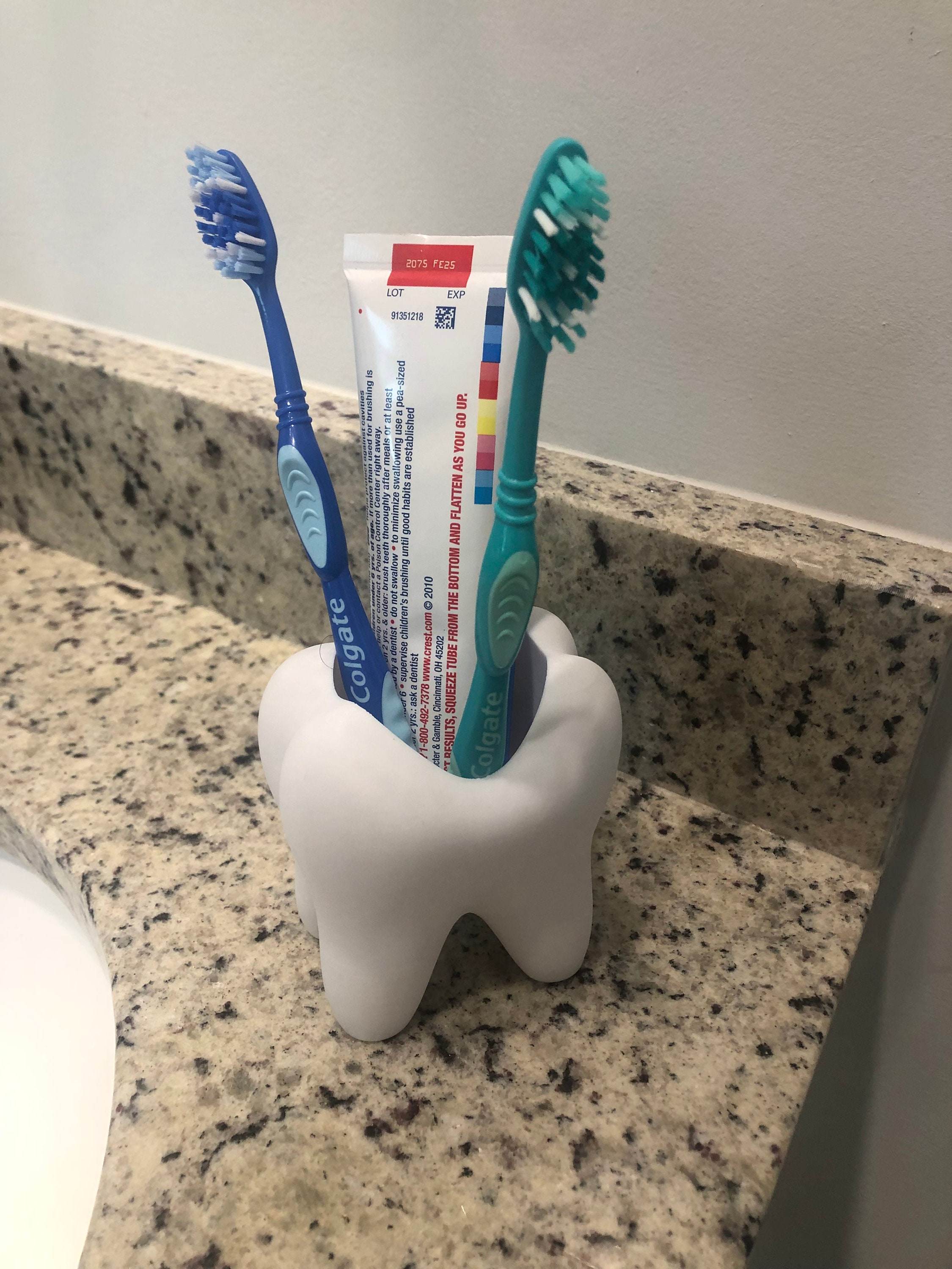 Tooth Shaped Toothbrush Holder - Etsy