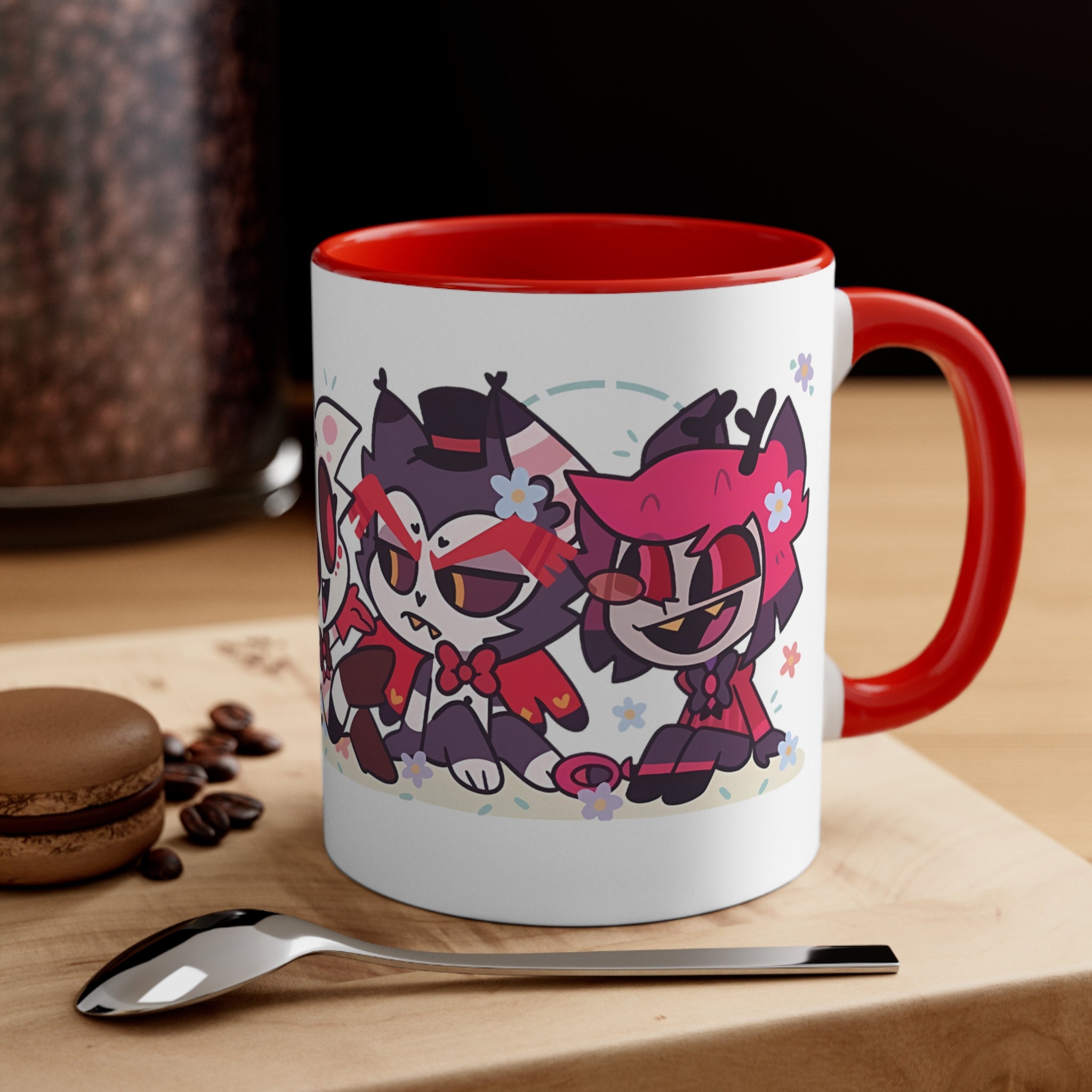 Haz,bin Hot.el Holiday Mug Hazbin Hotel Experience 11 Oz 15 Oz Ceramic ...